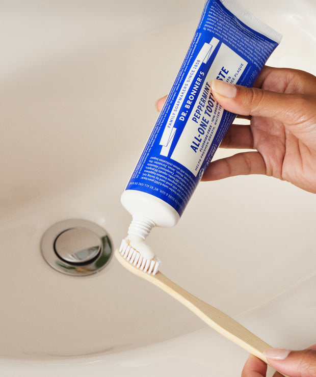 Fluoride-Free Toothpaste made with Organic Ingredients| Dr. Bronner's