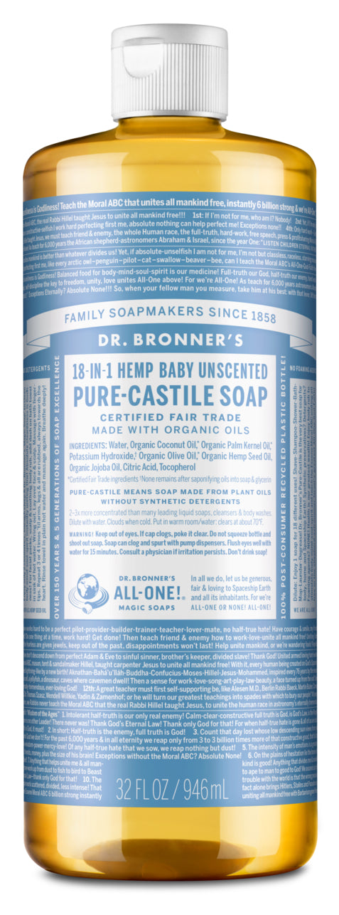 Our Best Baby Soap - Unscented Baby Wash w/Organic Ingredients – Dr ...