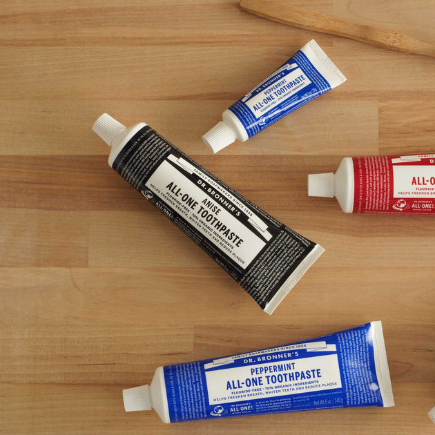 Fluoride-free Anise Toothpaste, 70% Organic | Dr. Bronner's