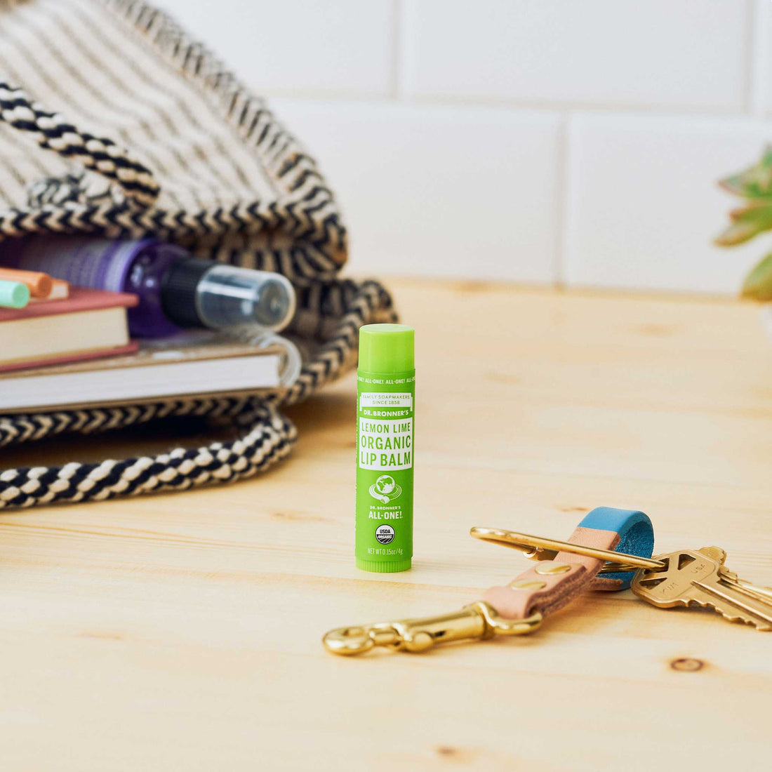 Organic Lemon Lime Lip Balms | Dr. Bronner's