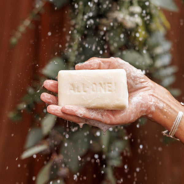 Pure-Castile Bar Soap made with Organic Peppermint Oil | Dr. Bronner's