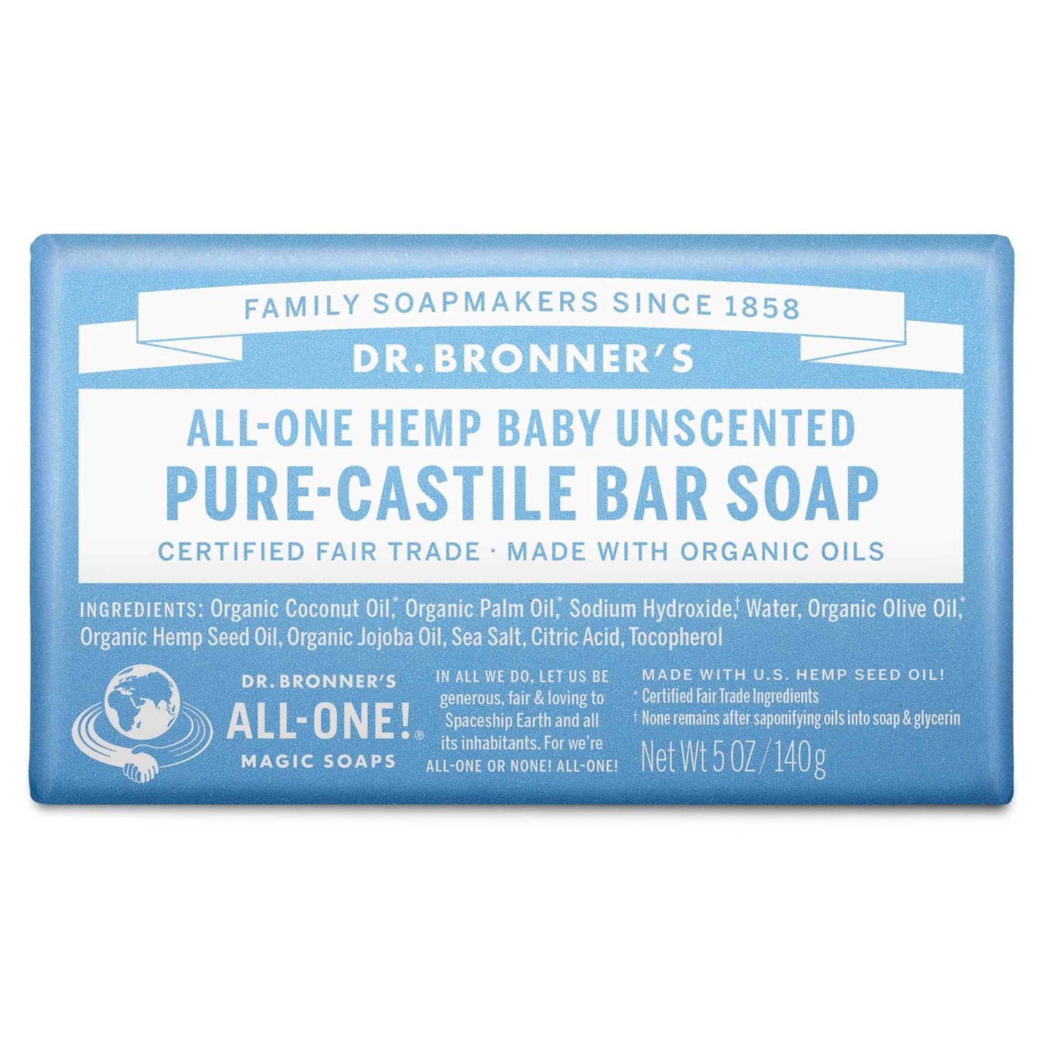 Pure-Castile Bar Soap – Dr. Bronner's