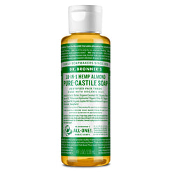 Buy Almond Castile Soap - Liquid Wash for Face, Body, Home & More – Dr ...