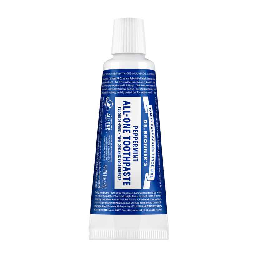 Peppermint All-One Fluoride-free, Natural Toothpaste | Dr. Bronner's