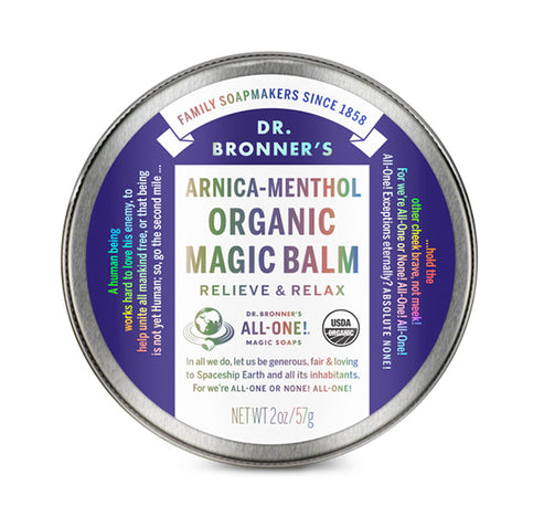 Organic Arnica-Menthol Skin Balm | Dr. Bronner's